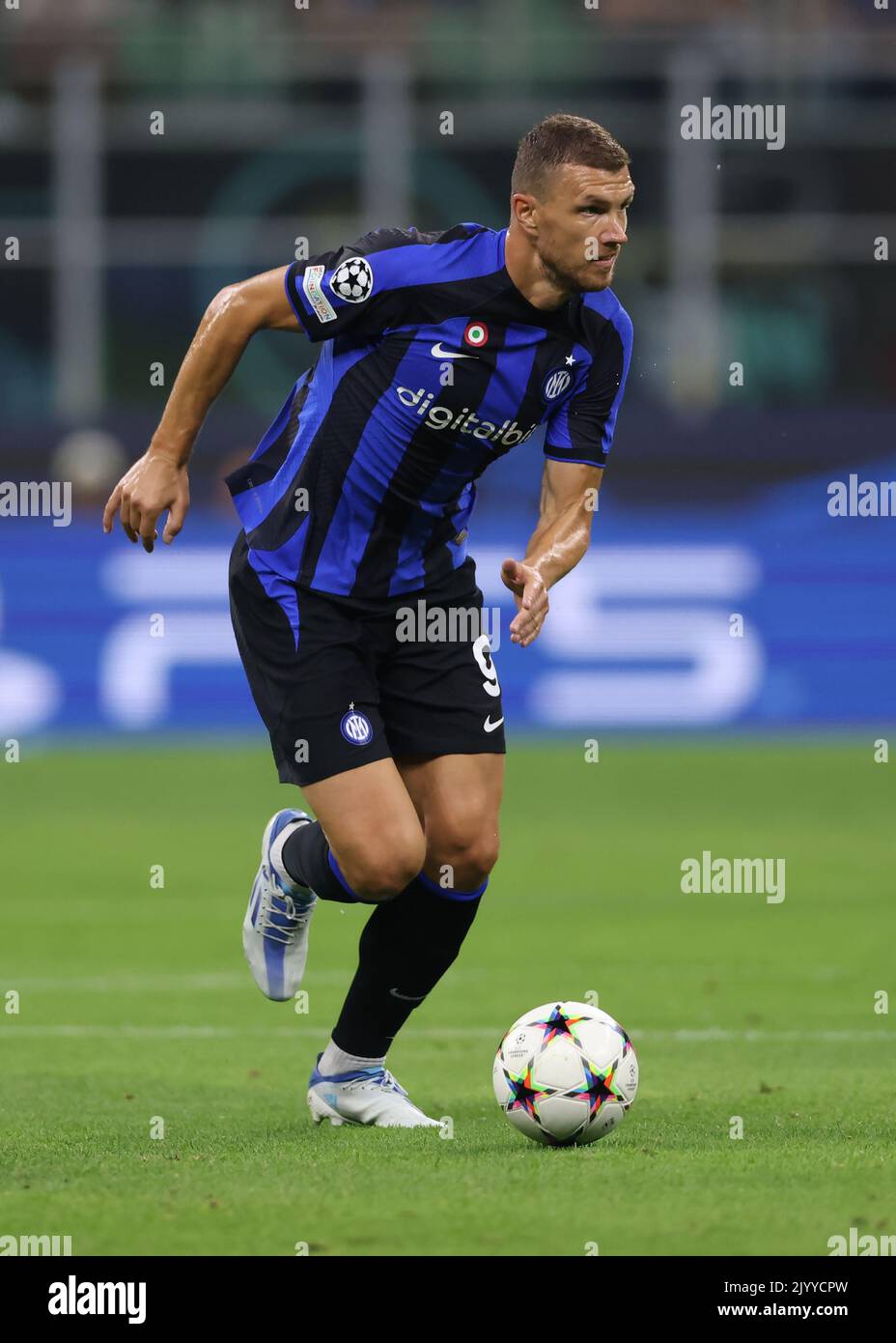 Milan, Italy, 7th September 2022. Edin Dzeko of FC Internazionale ...