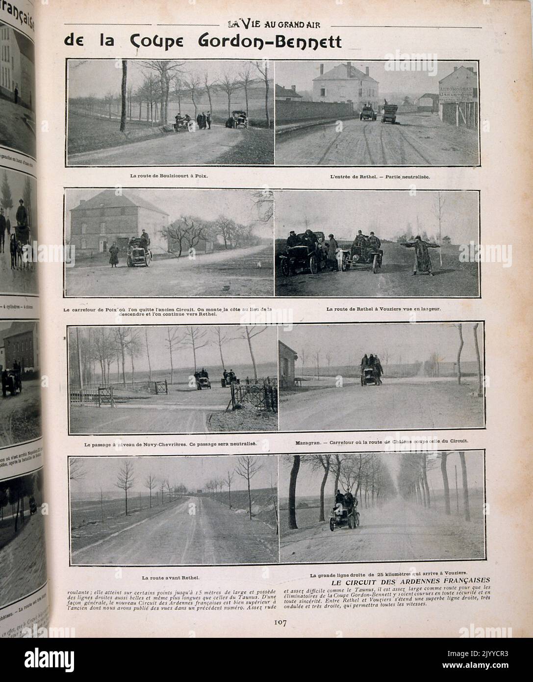 From the magazine La Vie au Grand Air (Life in the Outdoors); Black and ...