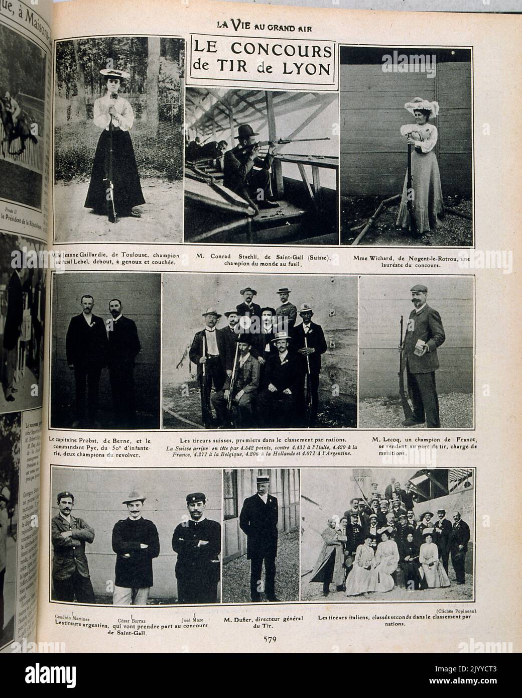 From the magazine La Vie au Grand Air (Life in the Outdoors); Black and ...