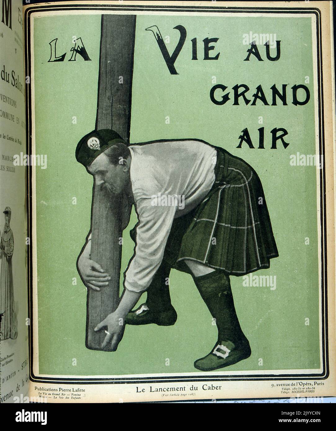 From the magazine La Vie au Grand Air (Life in the Outdoors); Colour ...