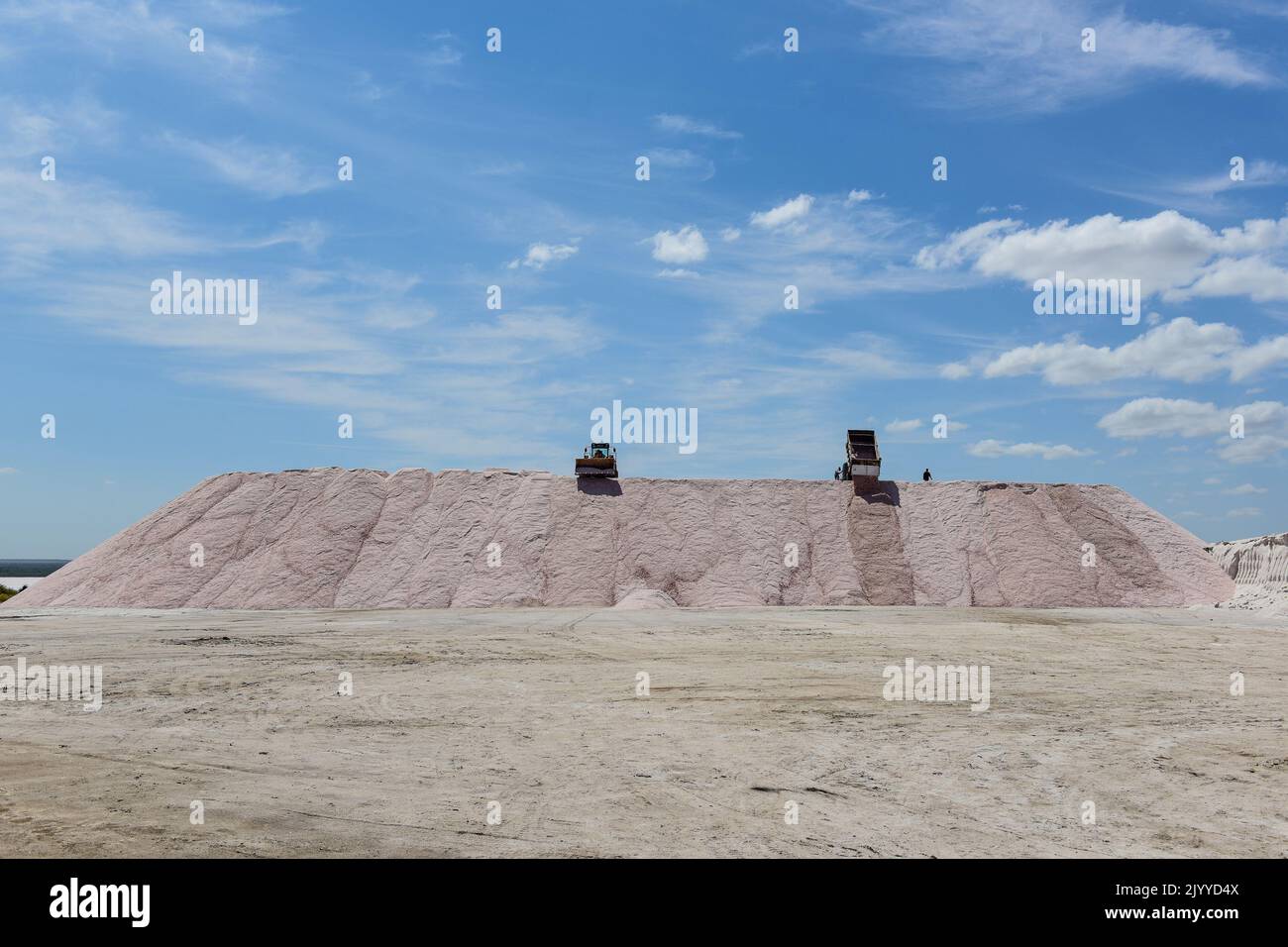 Saline, in patagonia environment, La Pampa Province, Patagonia ...