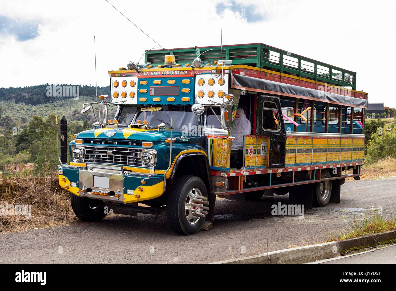 Medellin, Antioquia - Colombia - August 05, 2022. Colorful and ...