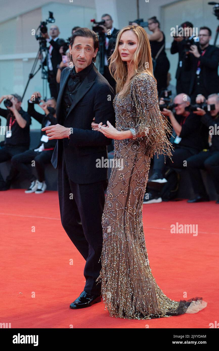 Venice film festival 2022 adrien brody hi-res stock photography and ...