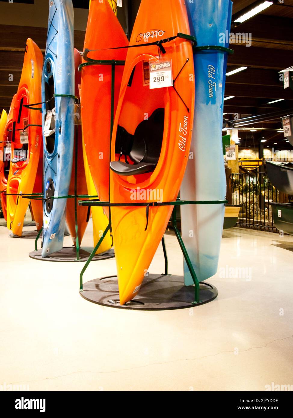 Kayak display hi-res stock photography and images - Alamy