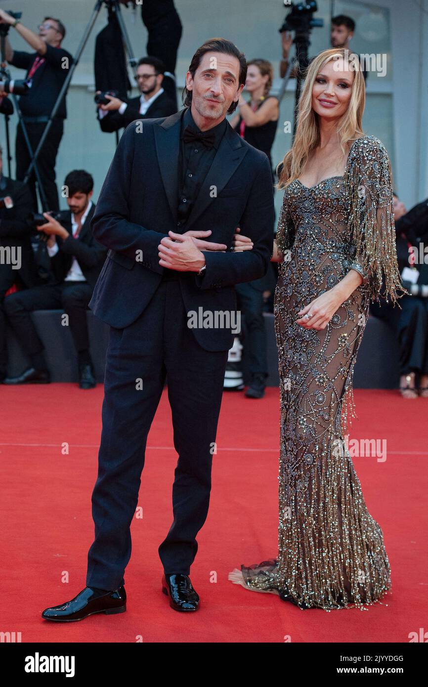 Venice film festival 2022 adrien brody hi-res stock photography and ...