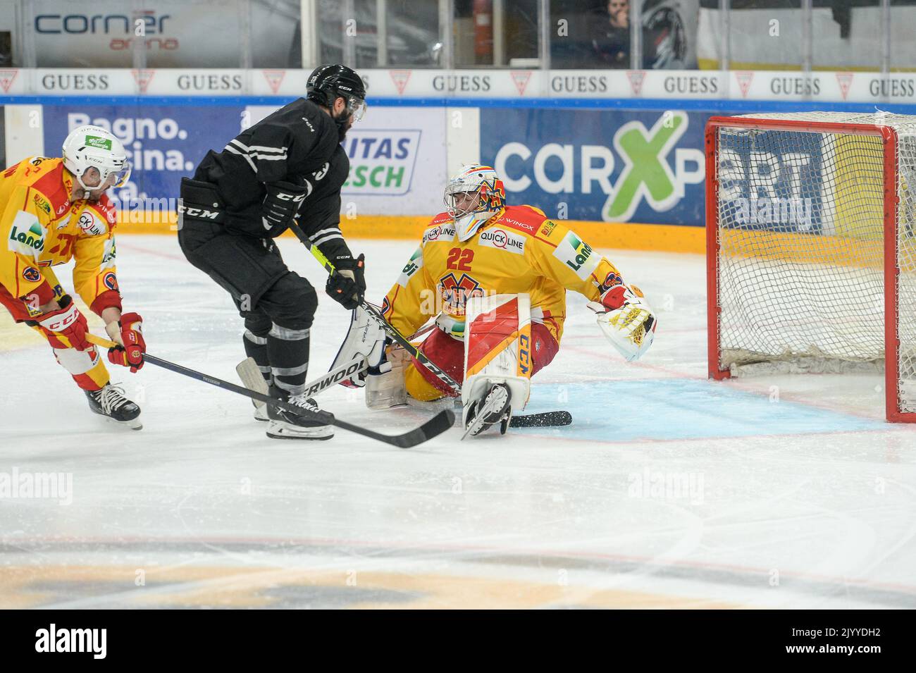 08.09.2022, Porza, Corner Arena, HC Lugano - EHC Biel-Bienne, #23 ...