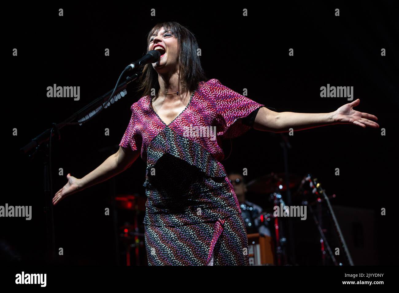 Milano, Italy. 08th Sep, 2022. Italian singer-songwriter Carmen Consoli ...