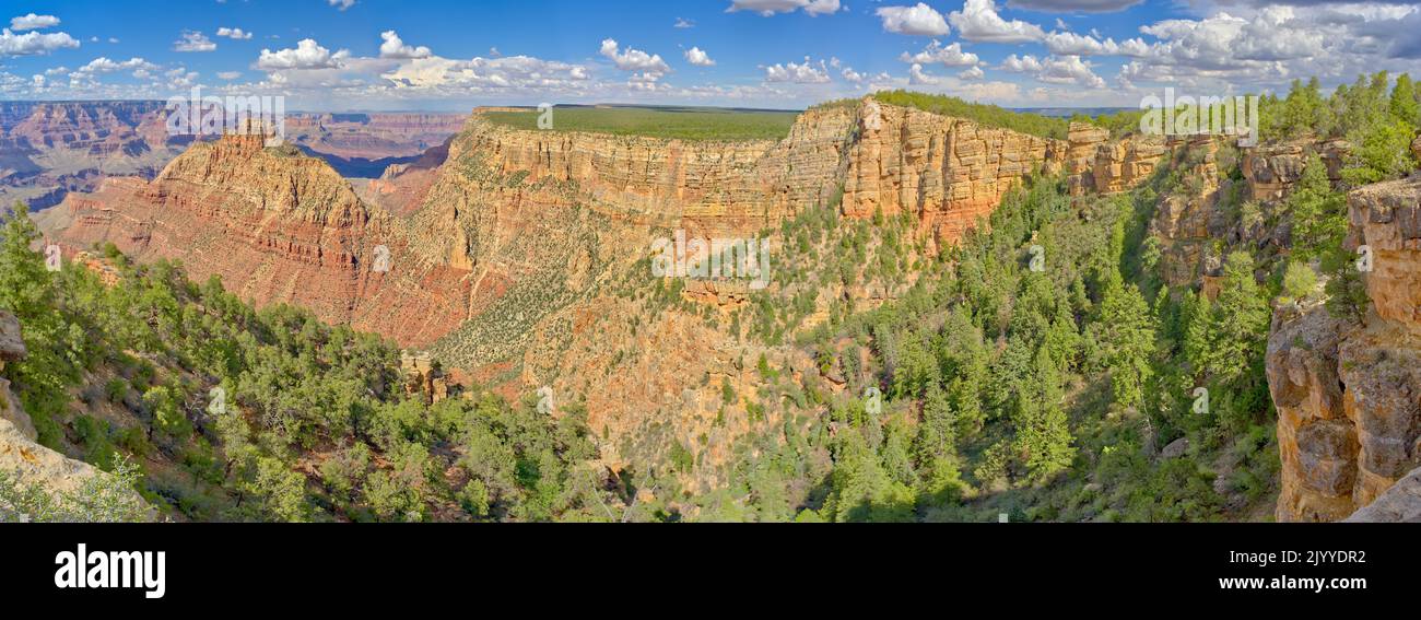 View of Coronado Butte on the left and Buggeln Hill on the right at ...
