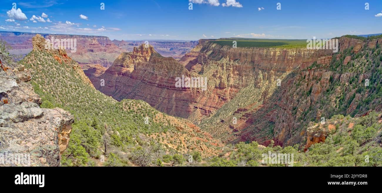 View of Sinking Ship on the far left, Coronado Butte in the center and ...