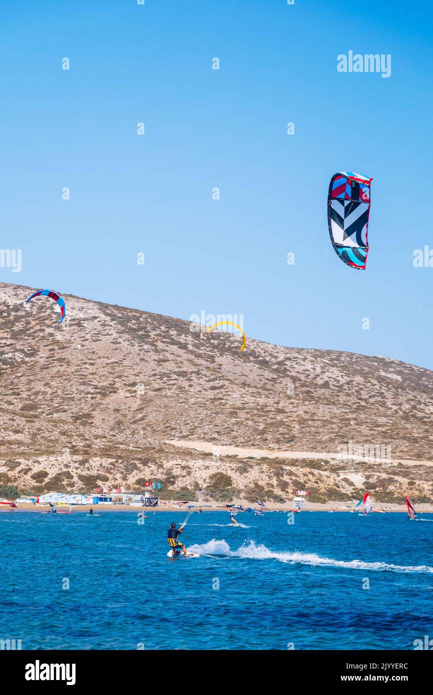 Prasonisi beach beach hi-res stock photography and images - Alamy