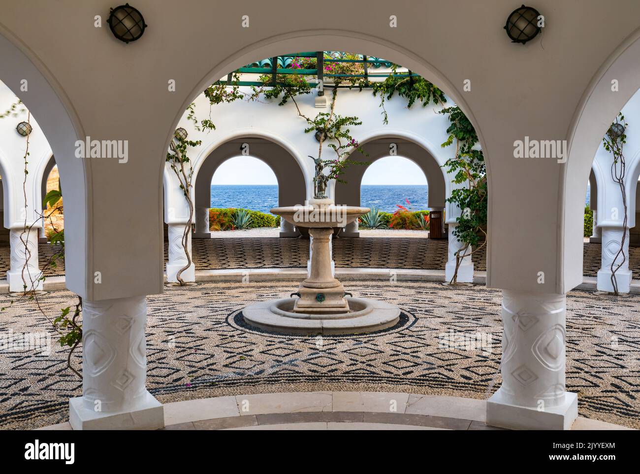 The beautiful buildings at Kalithea Springs constructed in the 1930s ...