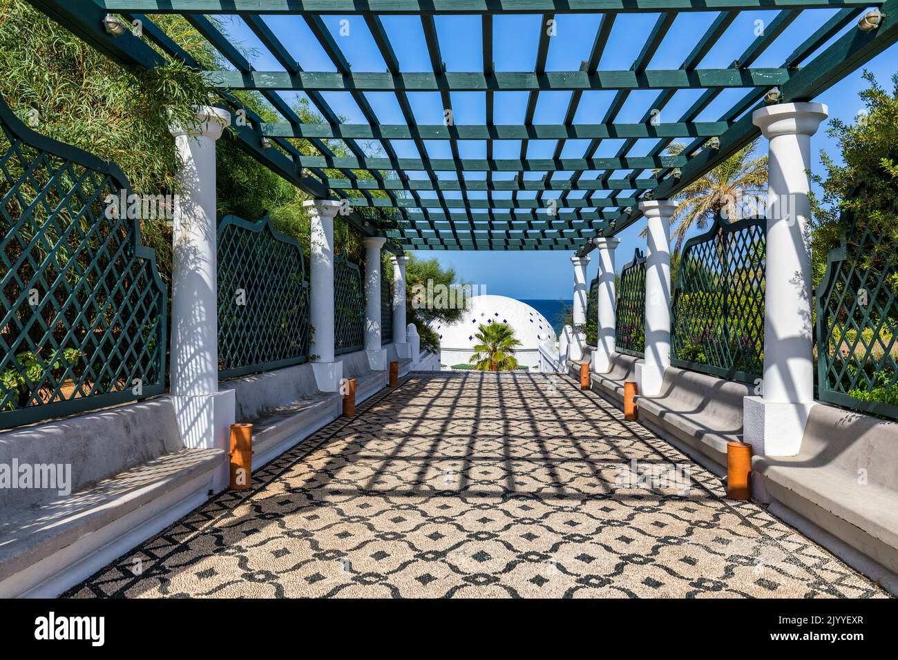 The beautiful buildings at Kalithea Springs constructed in the 1930s ...