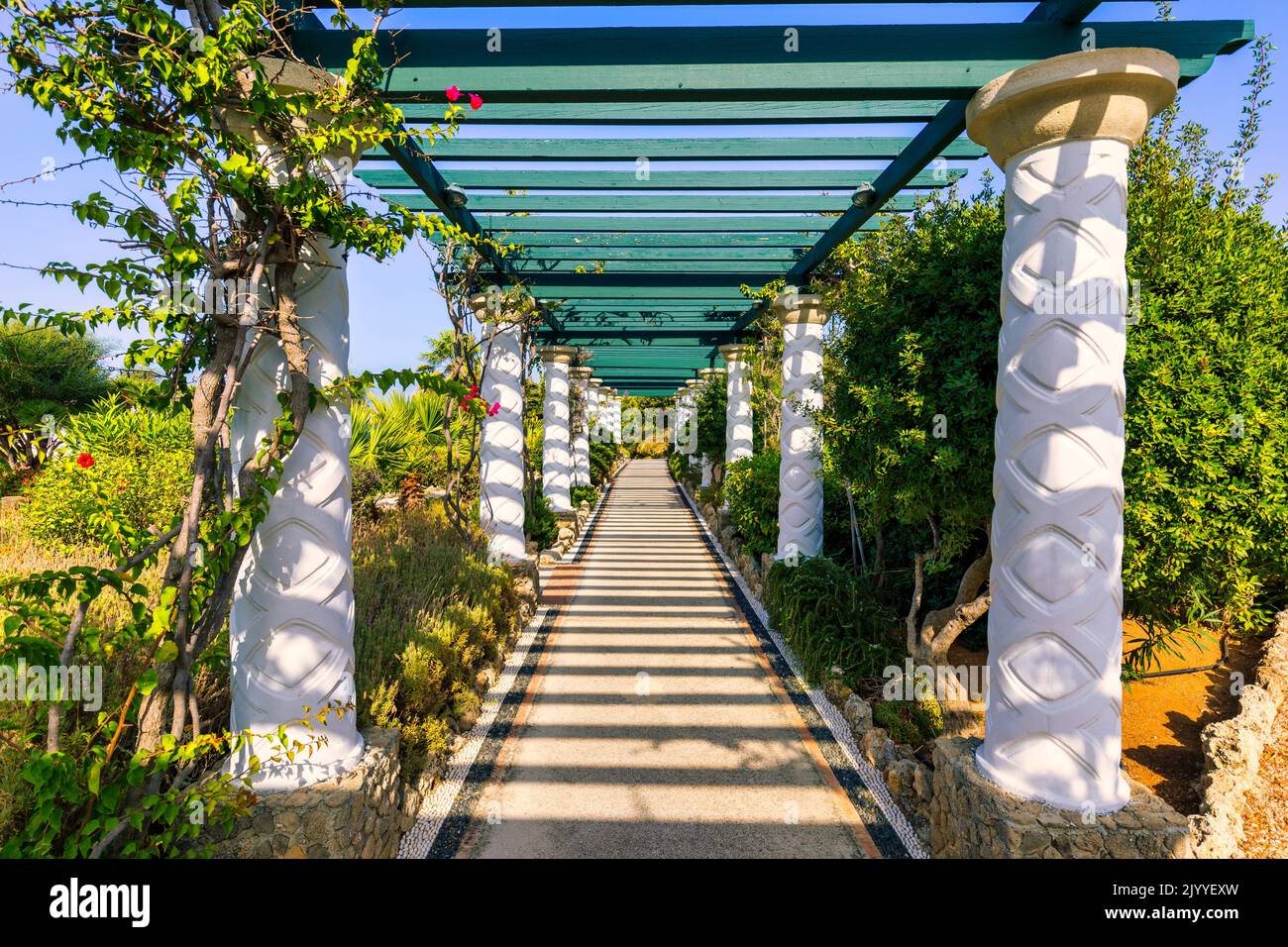 The beautiful buildings at Kalithea Springs constructed in the 1930s ...