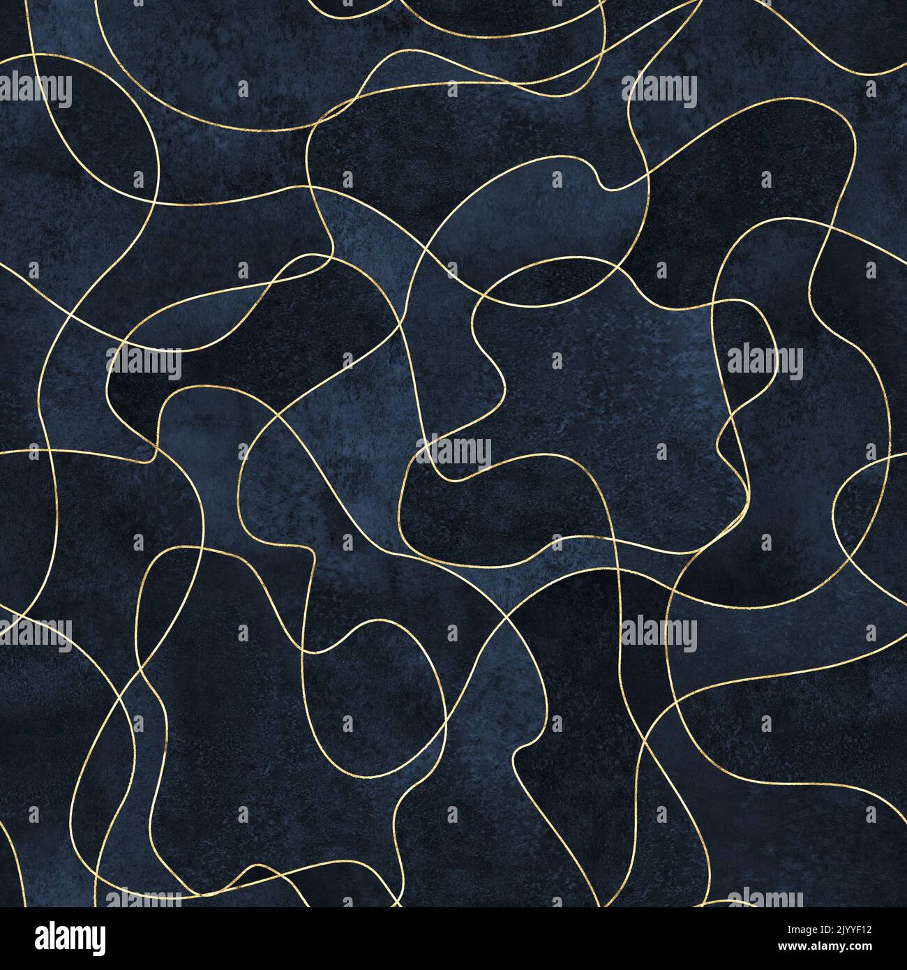 Abstract modern flat geometric liquid shape forms seamless pattern ...