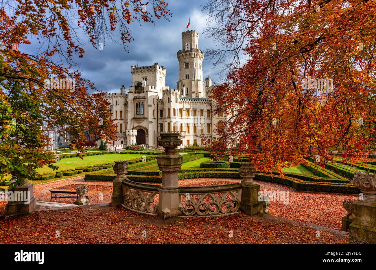 Castle Hluboka nad Vltavou is one of the most beautiful castles in ...