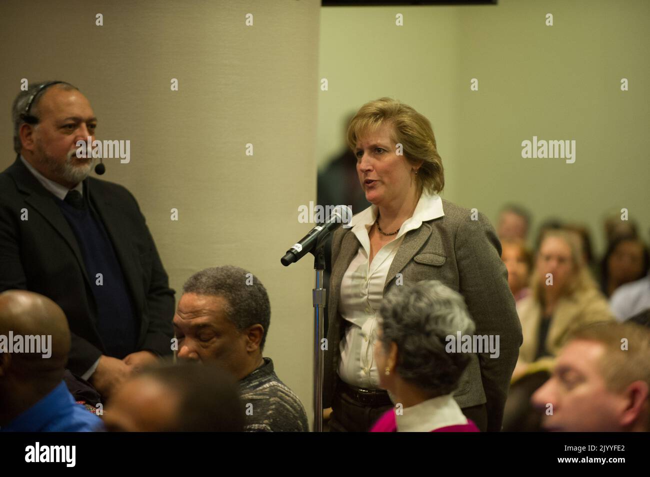 All-Hands Meeting at HUD headquarters, with Deputy Secretary Maurice ...