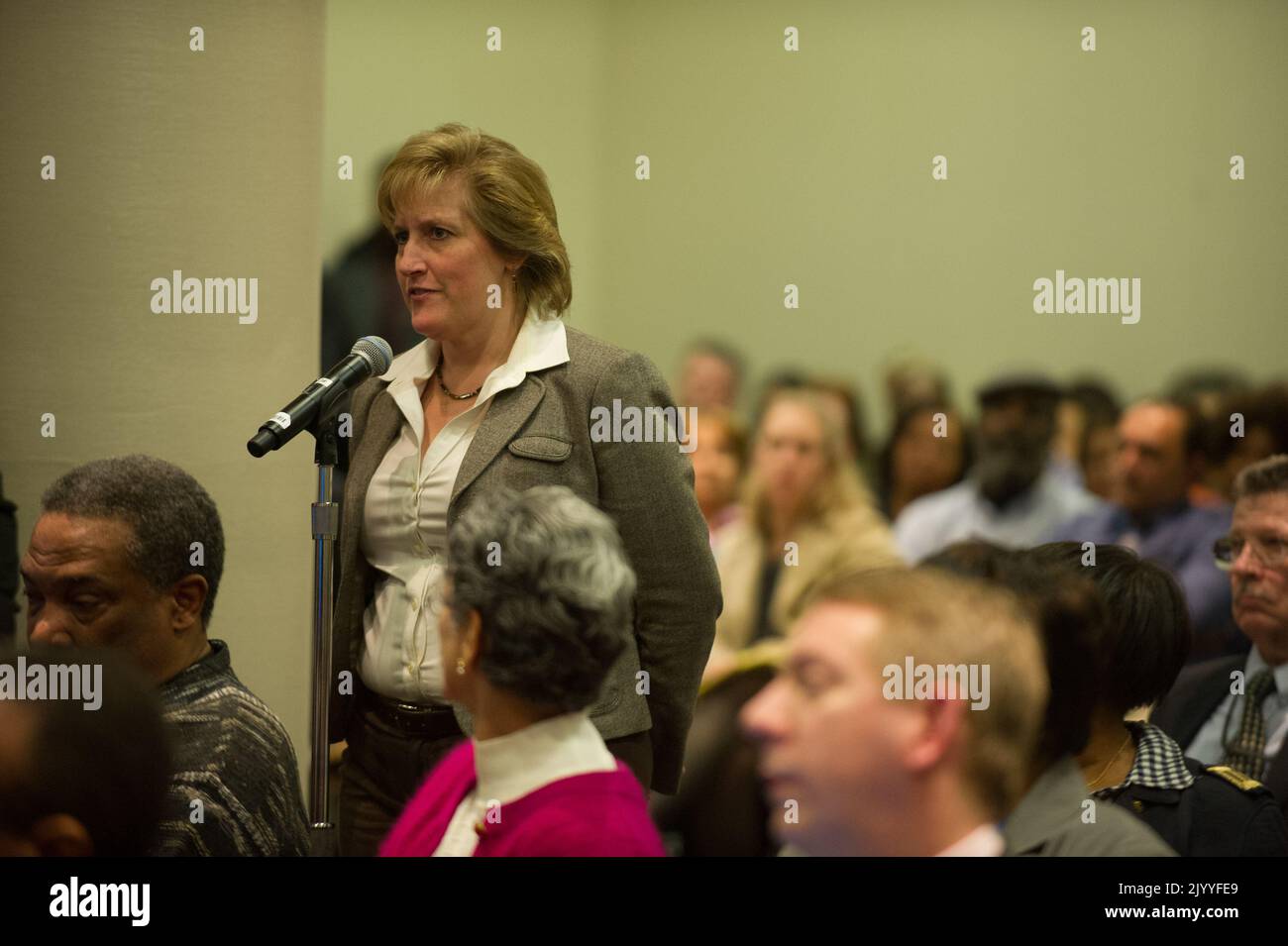 All-Hands Meeting at HUD headquarters, with Deputy Secretary Maurice ...
