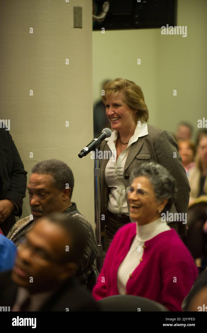 All-Hands Meeting at HUD headquarters, with Deputy Secretary Maurice ...