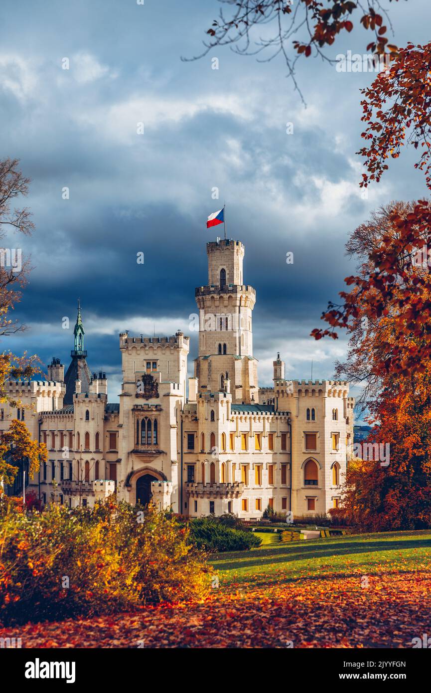 Castle Hluboka nad Vltavou is one of the most beautiful castles in ...