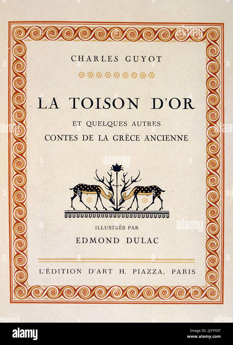 Title page of "The Golden Fleece and Other Stories from Ancient Greece ...
