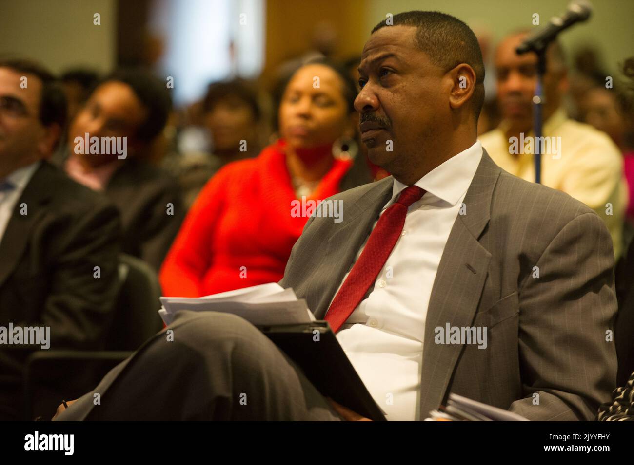 All-Hands Meeting at HUD headquarters, with Deputy Secretary Maurice ...