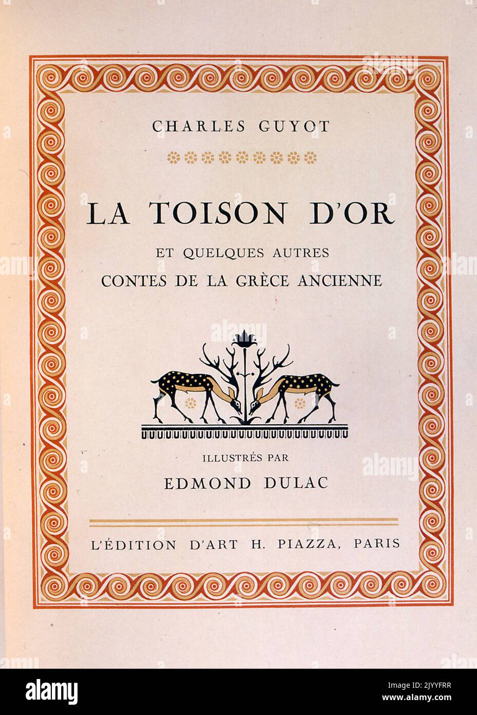 Title page of "The Golden Fleece and Other Stories from Ancient Greece ...