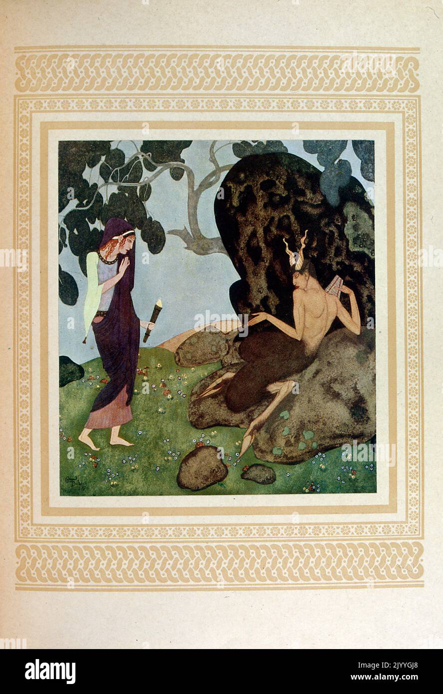 Satyr illustration hi-res stock photography and images - Alamy