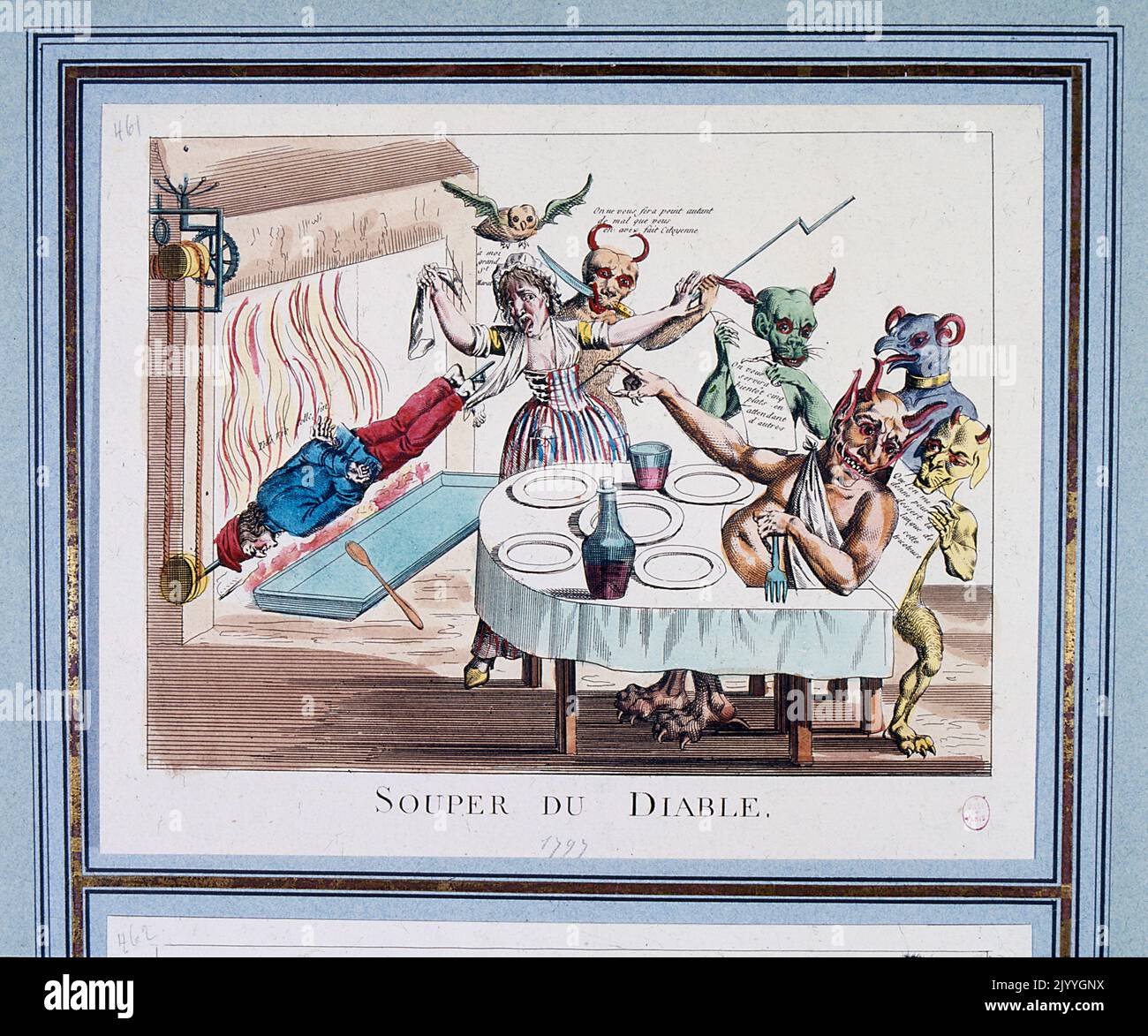 Devil illustration hi-res stock photography and images - Alamy