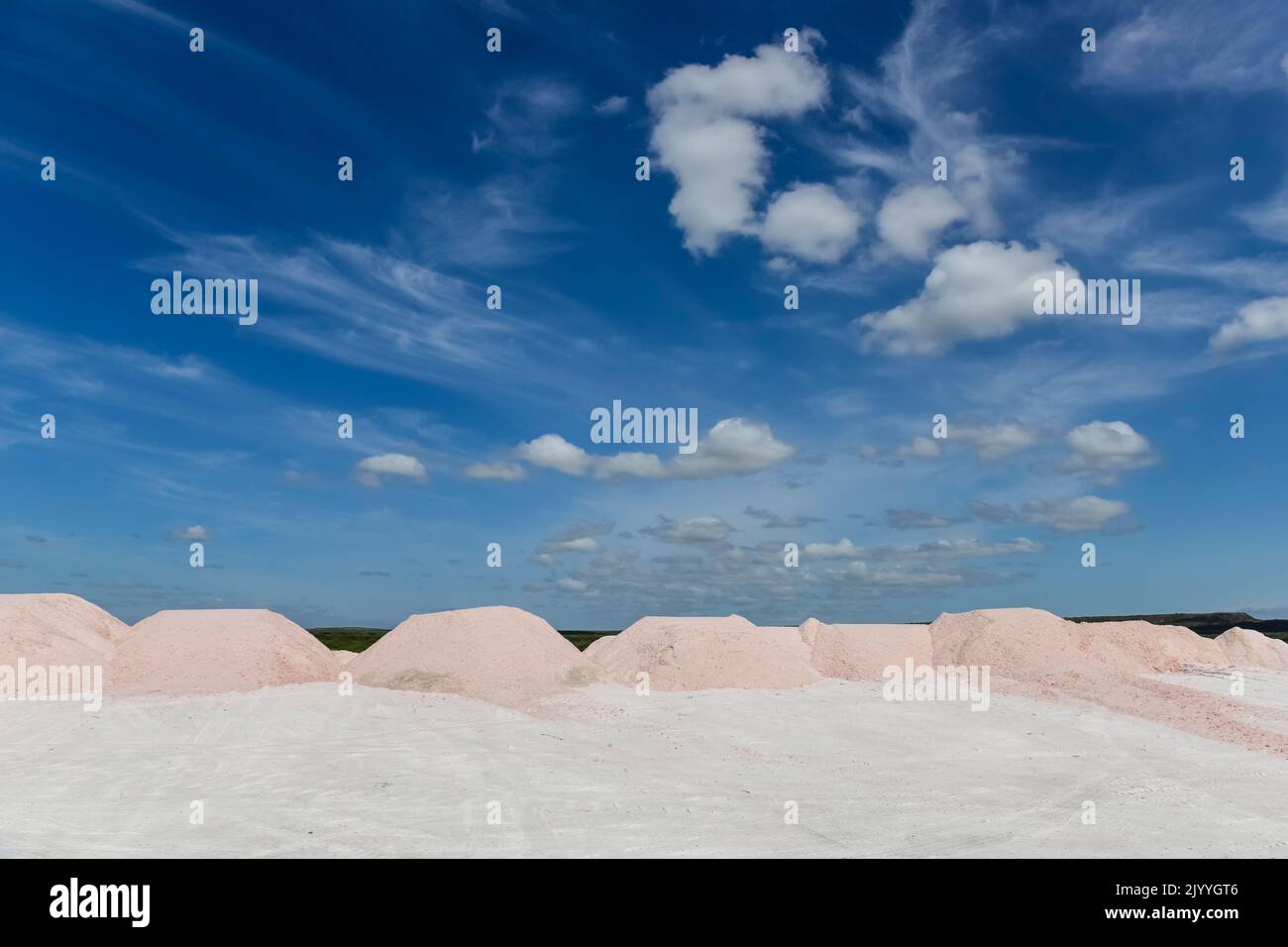 Saline, in patagonia environment, La Pampa Province, Patagonia ...