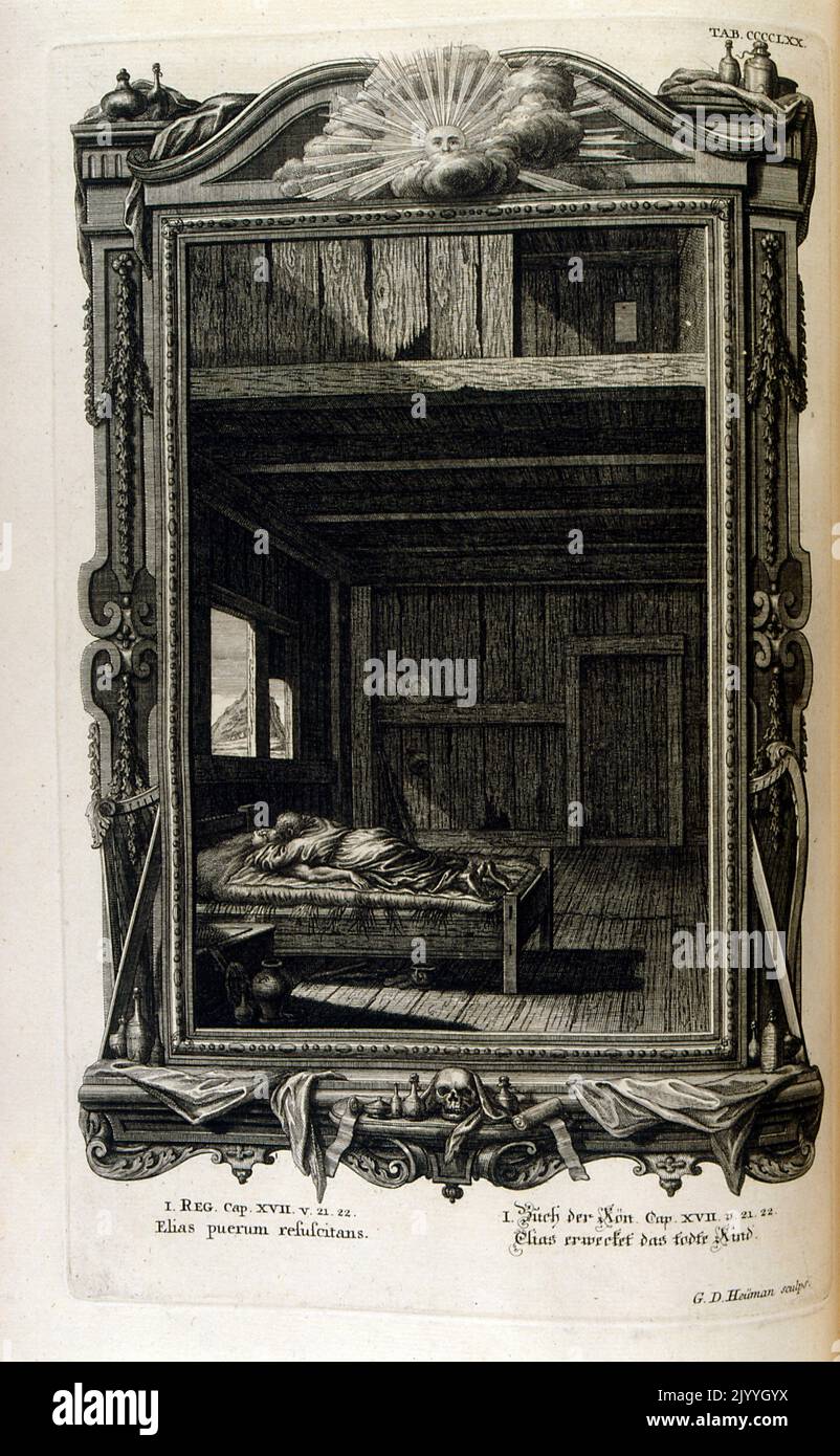 Elijah resuscitates boy hi-res stock photography and images - Alamy