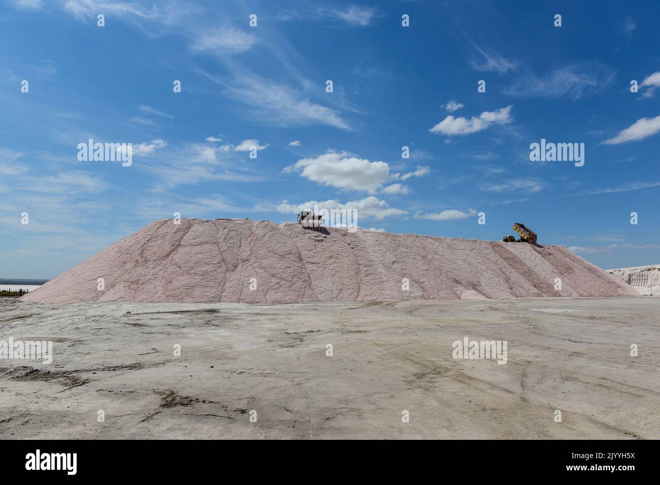 Saline, in patagonia environment, La Pampa Province, Patagonia ...