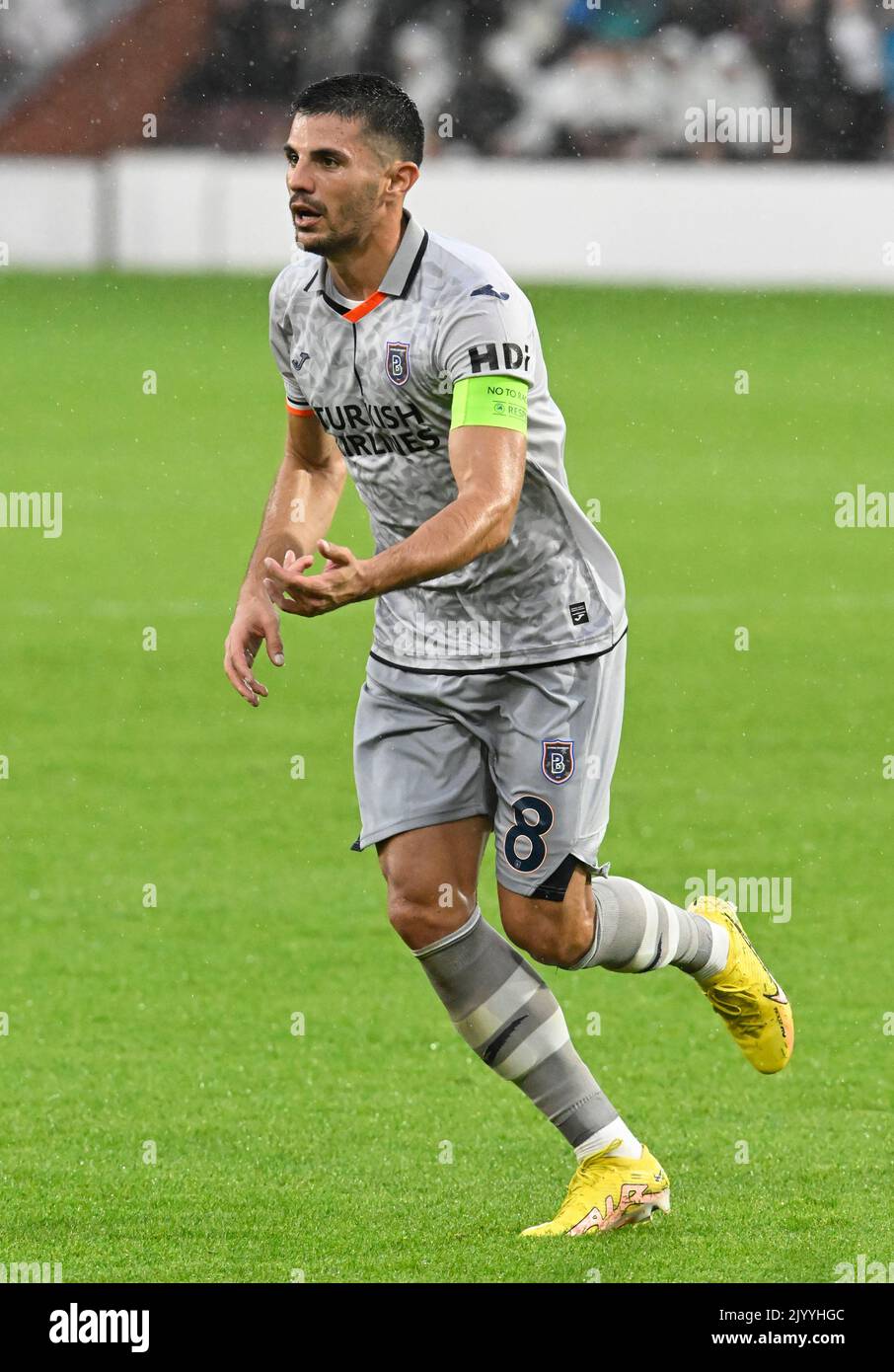 Edinburgh, 8th September 2022. Danijel Aleksić of İstanbul Başakşehir ...