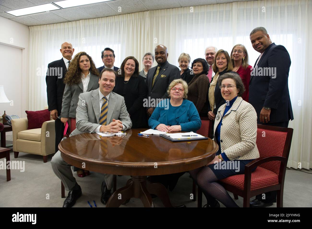 Tri-party HUD inter-office Service Level Agreement (SLA) signing ...