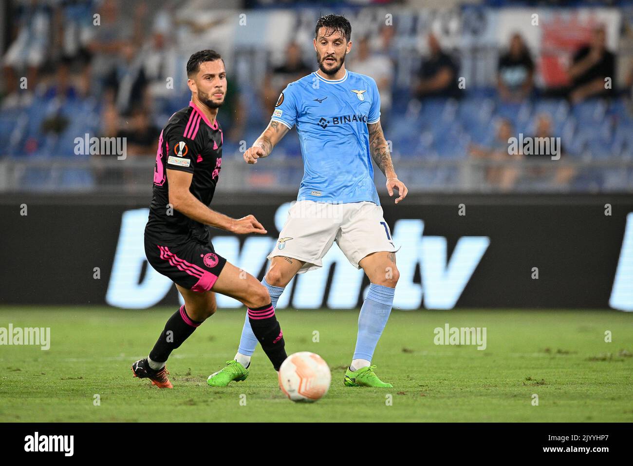 Rome, Italy, 8 Sep, 2022 Timon Wellerreunther of Feyenoord and Luis ...