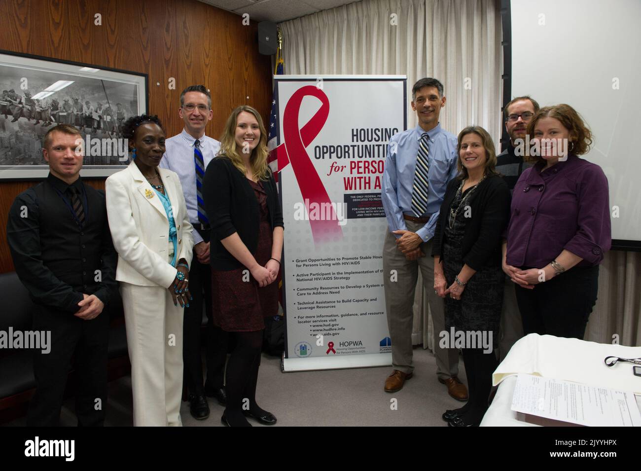 Office shots of David Vos, Housing Opportunities for Persons with AIDS ...