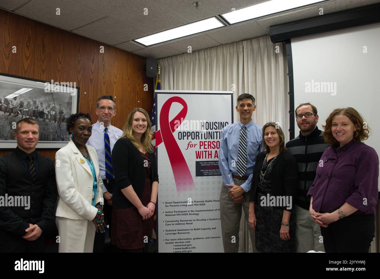 Office shots of David Vos, Housing Opportunities for Persons with AIDS ...