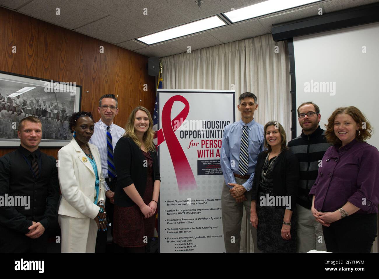 Office shots of David Vos, Housing Opportunities for Persons with AIDS ...