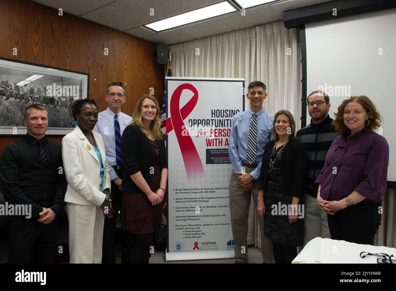 Office shots of David Vos, Housing Opportunities for Persons with AIDS ...