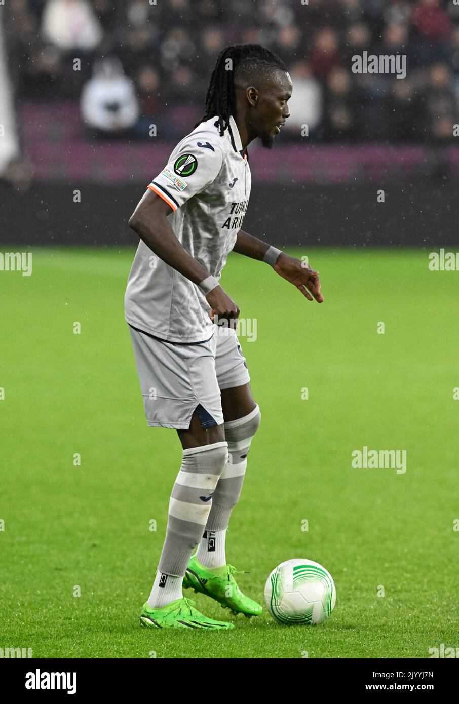 Edinburgh, 8th September 2022. Bertrand Traore of İstanbul Başakşehir ...