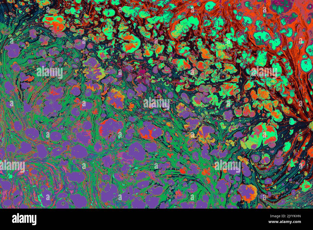 Ebru marble effect surface pattern design for print Stock Photo - Alamy