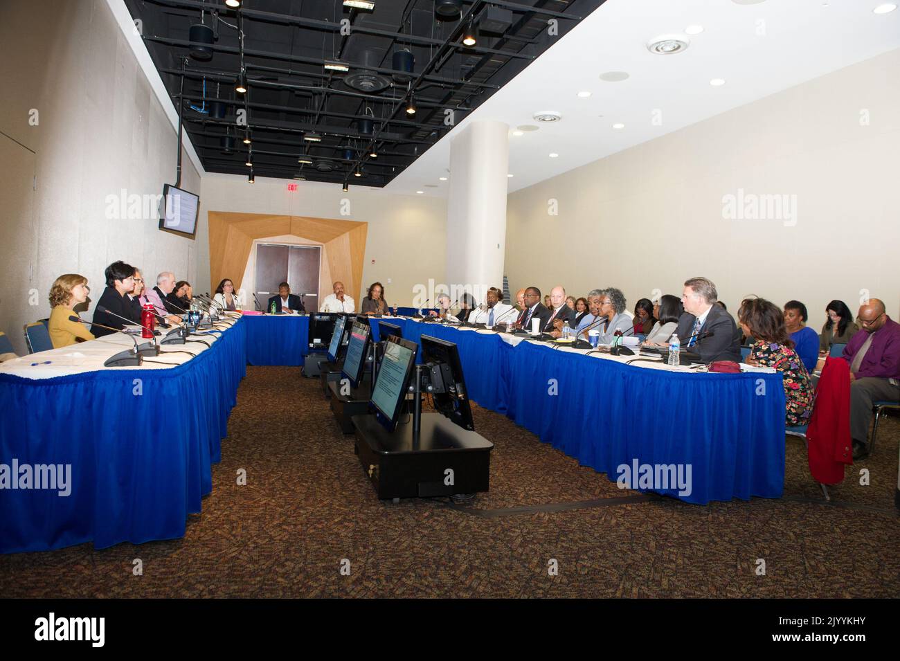 Inter-office "Confab" discussion session, with Deputy Secretary Maurice ...