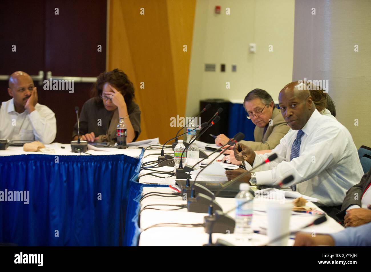 Inter-office "Confab" discussion session, with Deputy Secretary Maurice ...