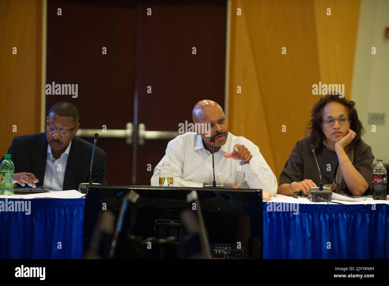 Inter-office "Confab" discussion session, with Deputy Secretary Maurice ...