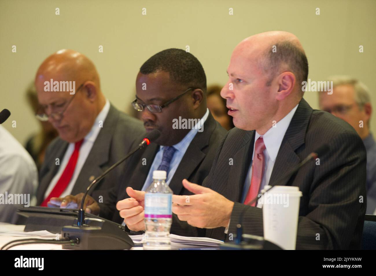 Inter-office "Confab" discussion session, with Deputy Secretary Maurice ...