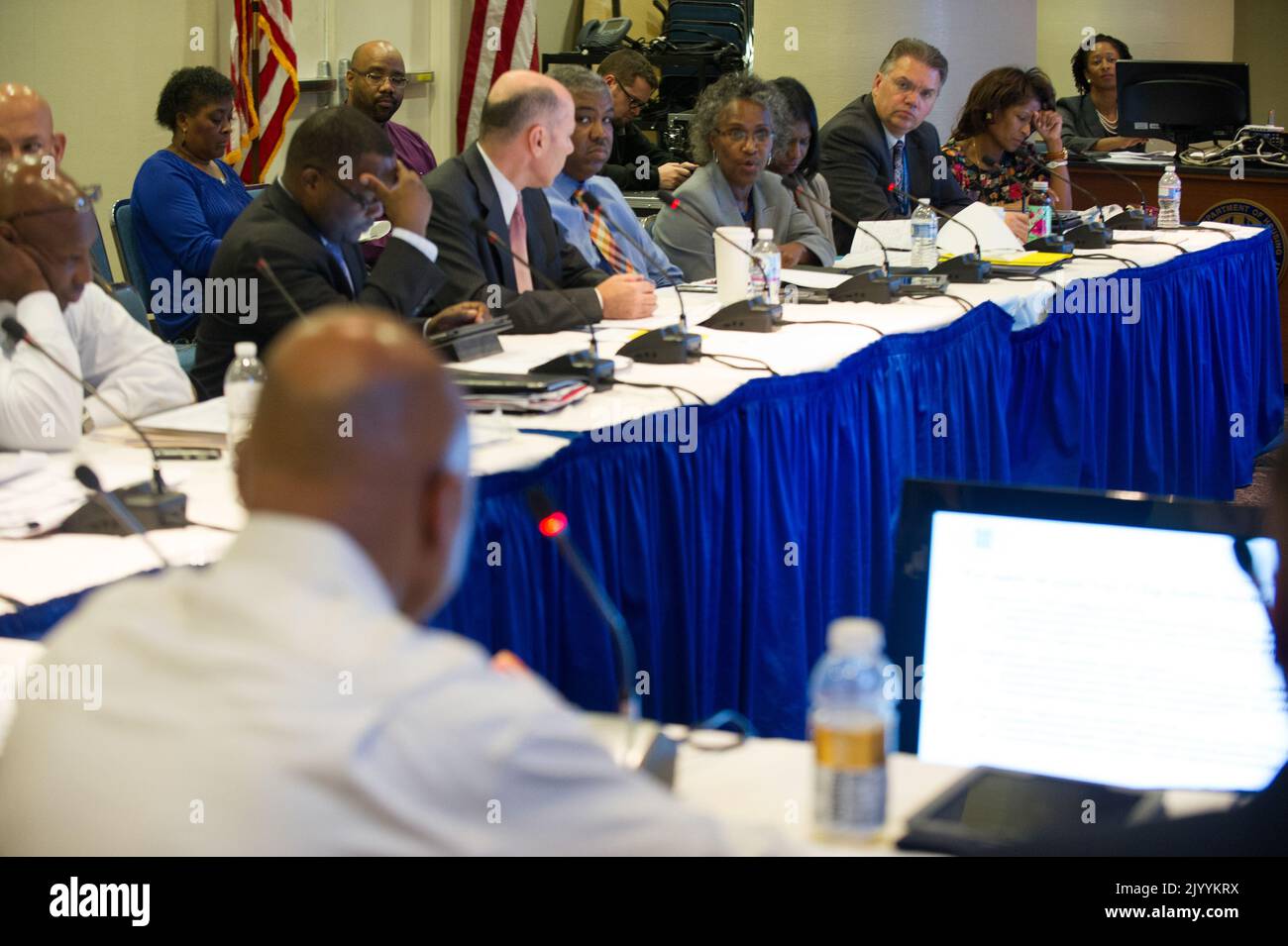 Inter-office "Confab" discussion session, with Deputy Secretary Maurice ...