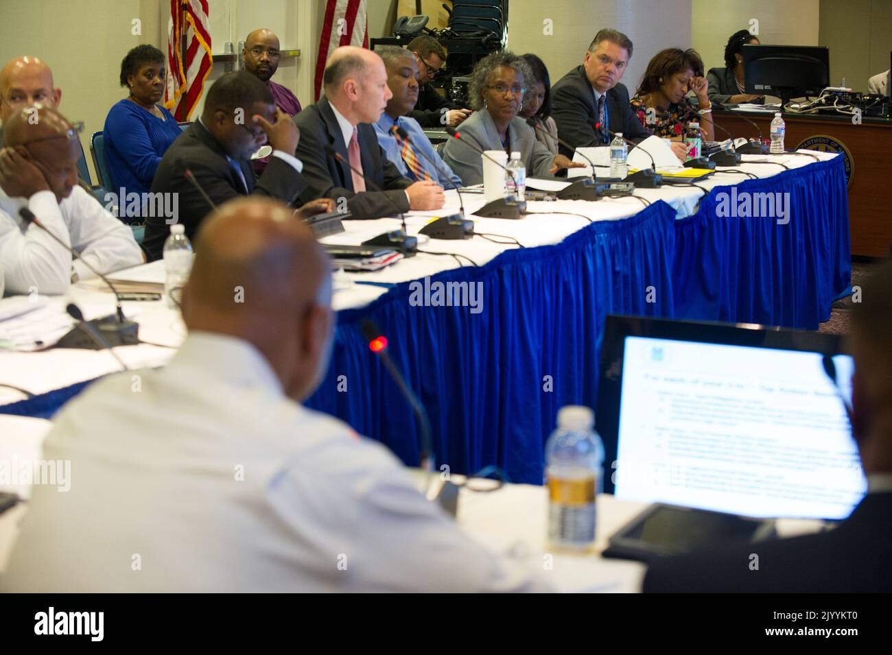 Inter-office "Confab" discussion session, with Deputy Secretary Maurice ...