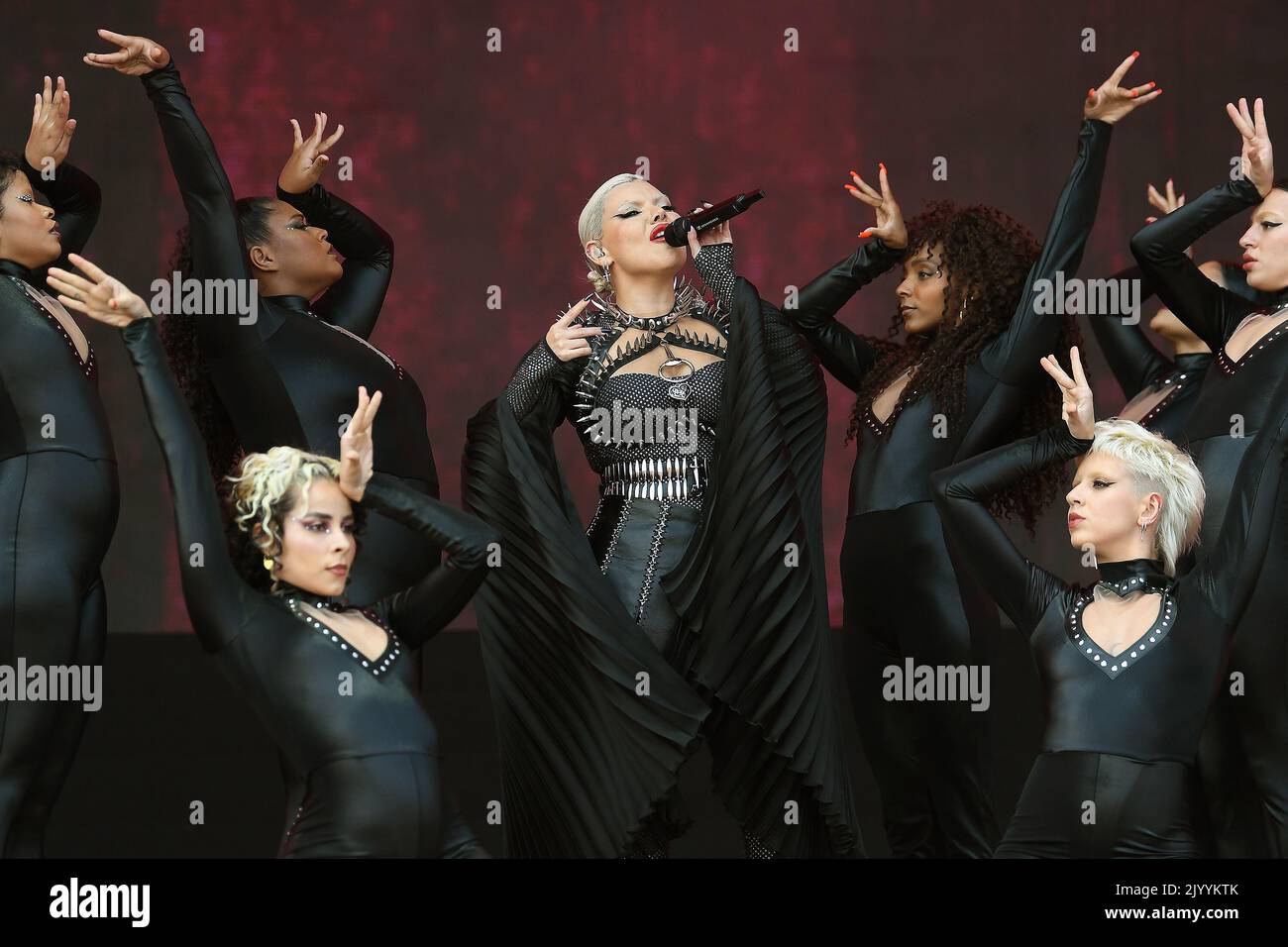 Rio de Janeiro, Brazil,September 8, 2022. Singer Duda Beat, during the ...
