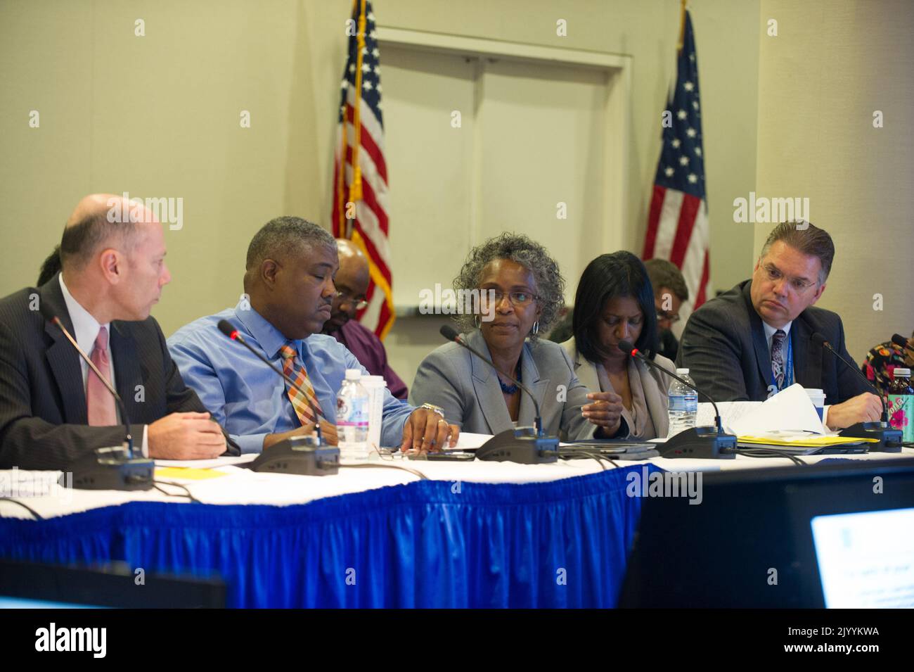 Inter-office "Confab" discussion session, with Deputy Secretary Maurice ...