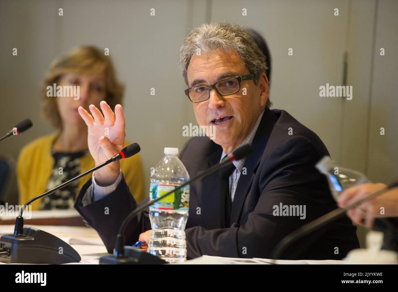 Inter-office "Confab" discussion session, with Deputy Secretary Maurice ...