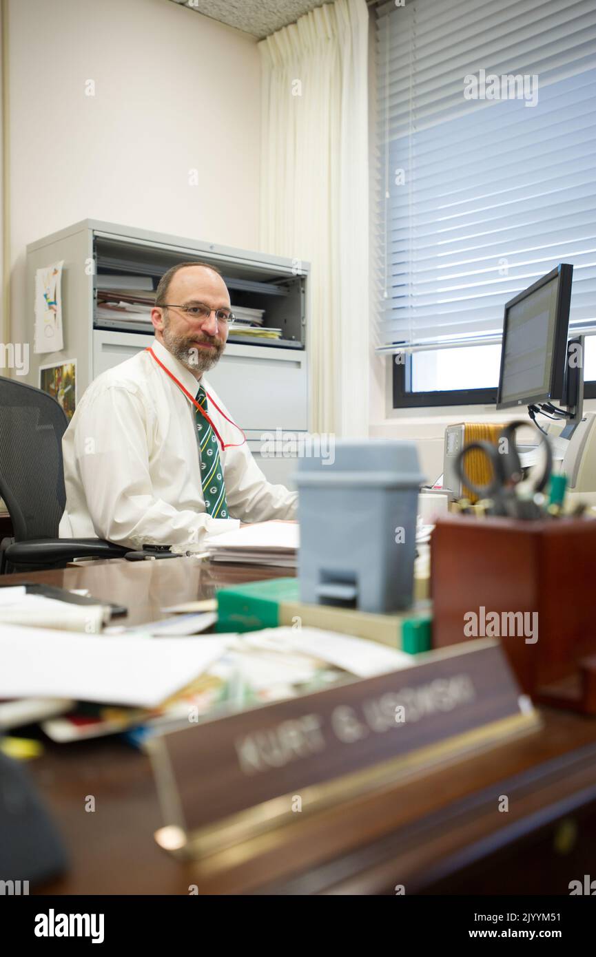 Office shot of Kurt Usowski, Deputy Assistant Secretary for Economic ...